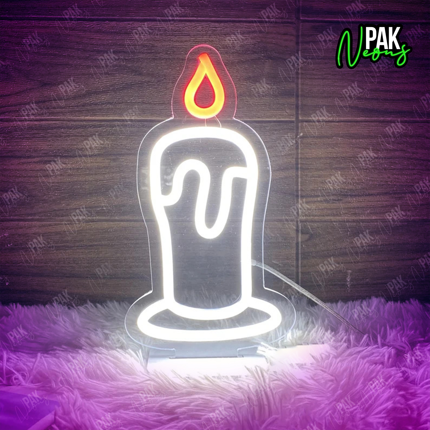 Candle Neon Lamp Sign – urglowmate.com