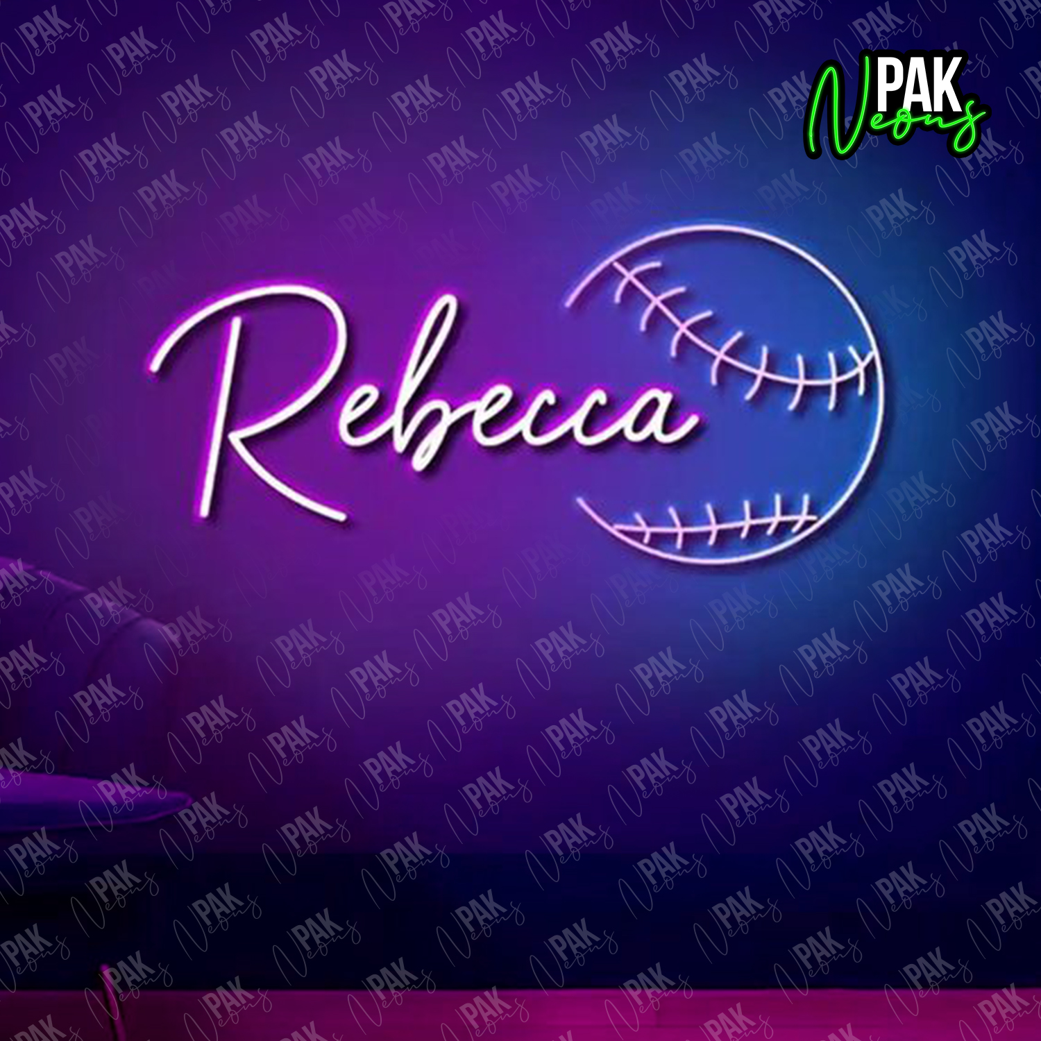 Rebecca Name Neon Sign – urglowmate.com