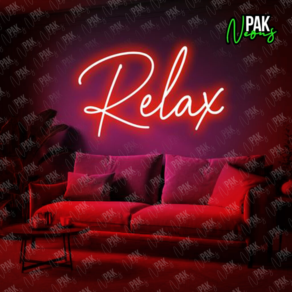 Relax Neon Sign – urglowmate.com