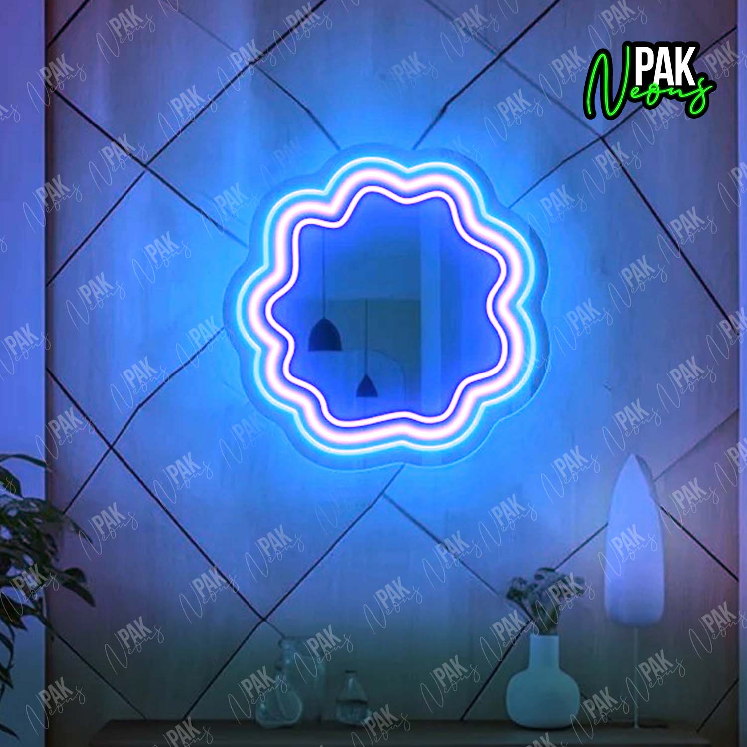 Wavy Neon Mirror Sign 2 – urglowmate.com